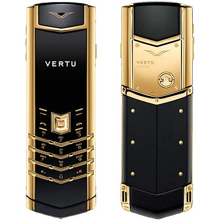 VERTU SIGNATURE S CLASSIC BLACK & GOLD KEYPAD MOBILE PHONE – astore.in